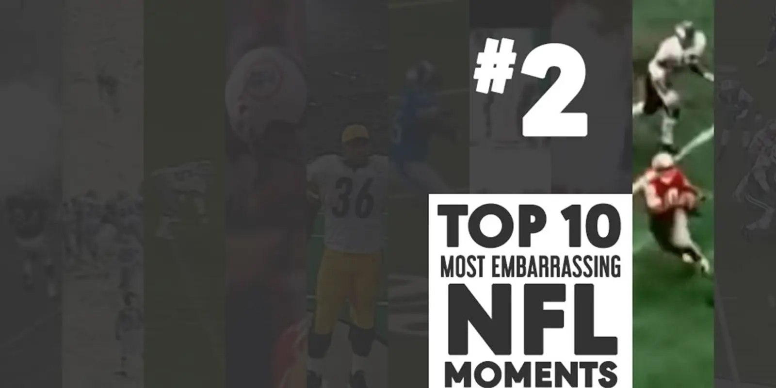 #2 The Endzone is the Other Way - Top 10 Most Embarrassing NFL Moments ...